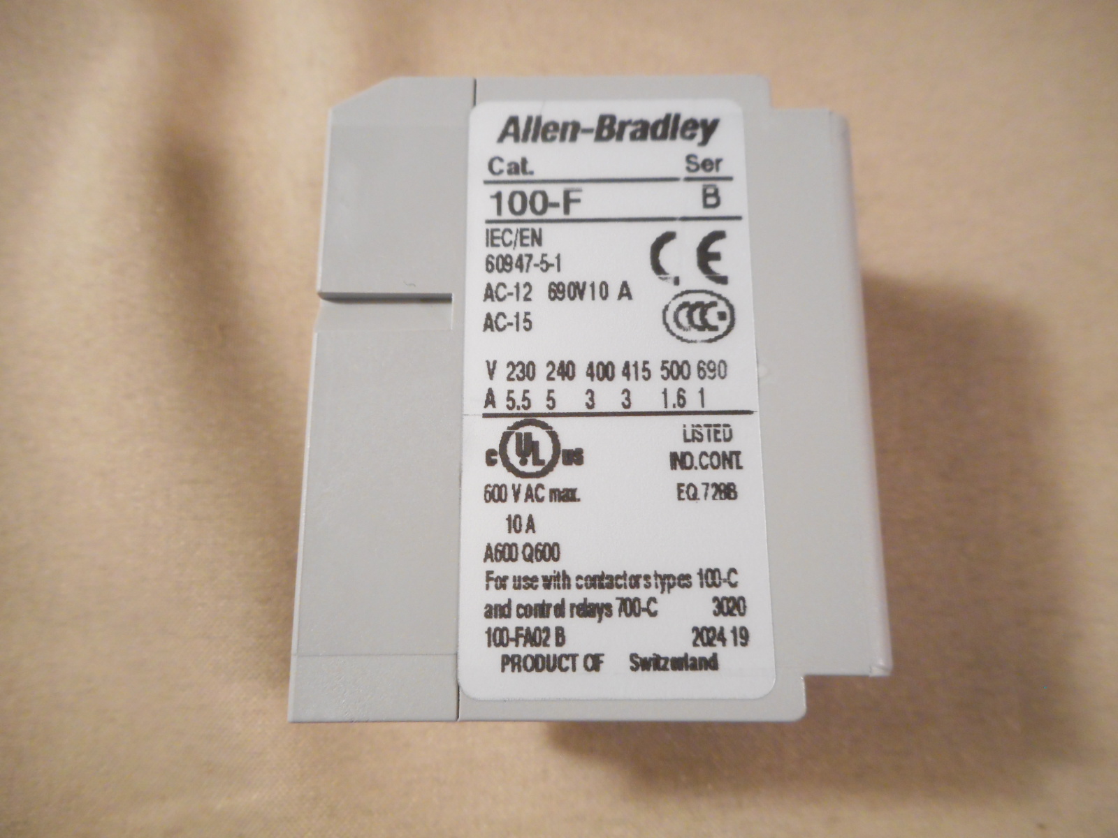 100-FA02 - Product Details