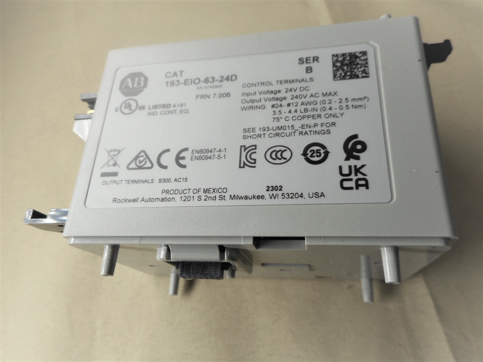 193-EIO-63-24D - Product Details